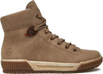 Rieker Schnürschuhe Rieker N0730-64 Beige