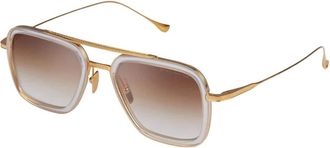 Dita Eyewear unisex, Accessoires, Jaune, Taille: 52 MM Lunettes de soleil Flight.006
