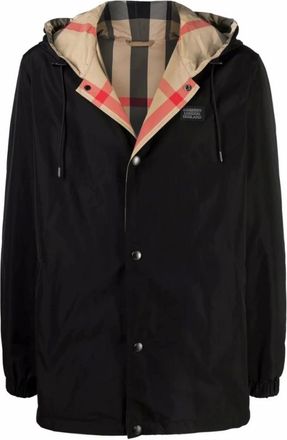 Burberry Homme, Vestes, Noir, Taille: S Outerwear Burberry
