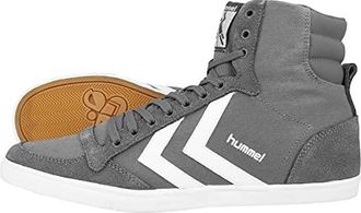 Hummel Hummel Fashion - Chaussures Hummel Slimmer Stadil High, de sport - HUMMEL SLIMMER STADI - Gris - Gray - Grau (Castle Rock/White KH 2651), 47 EU (12 Er