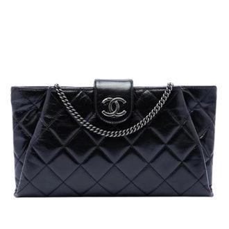 Chanel Pre-owned Vintage Umh&auml;ngetasche - - Pre-owned - Damen - Schwarzk - ONE SIZE