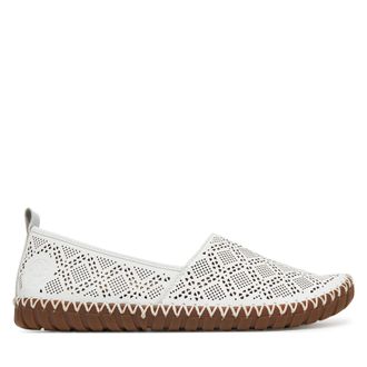 Rieker Halbschuhe Rieker M2851-80 Wei&szlig;