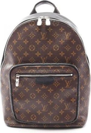 Louis Vuitton Pre-owned Sac &agrave; dos Josh Monogram Macassar - Homme - Pre-owned - Brun - Taille: ONE Size
