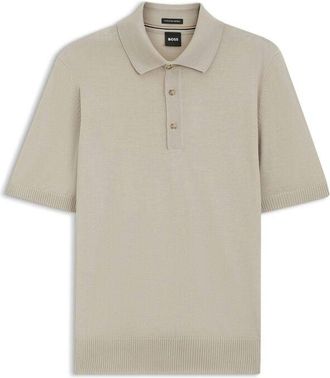 BOSS Herren Strickpolo H-NOLANO