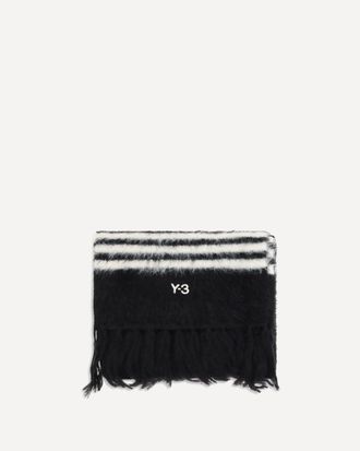 Yohji Yamamoto Brushed fringed Scarf Male UNI