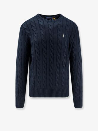 Ralph Lauren Cotton sweater with cable knit - POLO RALPH LAUREN - gender_Man