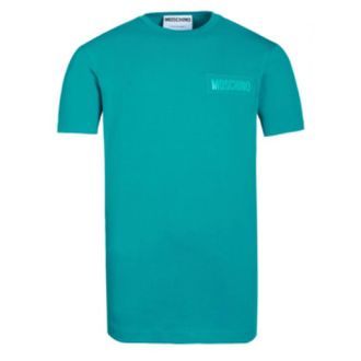Moschino Klassisches T-Shirt f&uuml;r den Alltag - - Tops - Herren - Blau - S