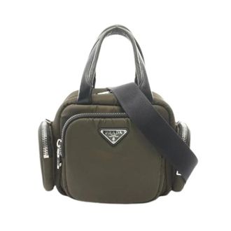 Prada Sac bandouli&egrave;re 2-en-1 Tessuto Pocket Pre-owned - Femme - Pre-owned - Vert - Taille: ONE Size