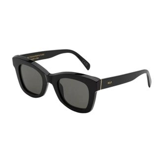 Retro Superfuture unisex, Accessoires, Noir, Taille: 50 MM Lunettes de soleil noires Altura