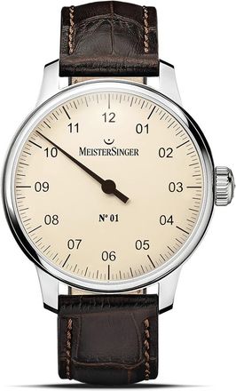 MeisterSinger N 01 Handaufzug Herrenuhr AM3303