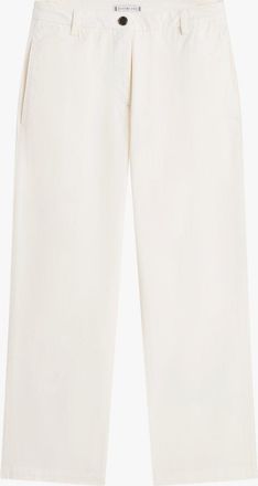 Tommy Hilfiger Pantalon droit en coton m&eacute;lang&eacute;
