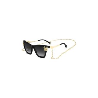 Carolina Herrera Femme, Accessoires, Noir, Taille: 54 MM Lunettes de soleil
