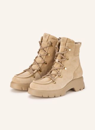 Paul Green Schn&uuml;rstiefel beige