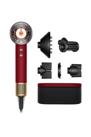 Dyson Supersonic Nural - S&egrave;che-Cheveux - Cheveux Raides &Agrave; Ondul&eacute;s (Velours Rouge/Or)