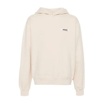 Jacquemus Herren, Sweatshirts & Hoodies, Beige, LGr&ouml;&szlig;e