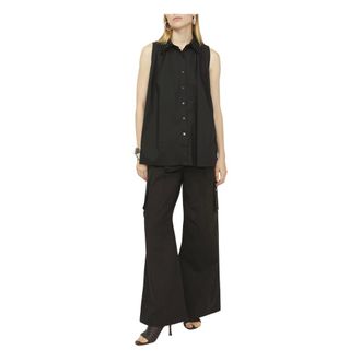 Isabelle Blanche Damen, Blusen & Hemden, Schwarzk, SGr&ouml;&szlig;e