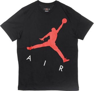 Nike Jordan Homme, Tops, Noir, Taille: L T-Shirt Air Hybrid Crew