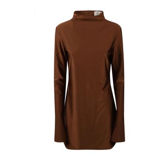 Sportmax Femme, Pulls, Brun, Taille: 42 FR Turtleneck