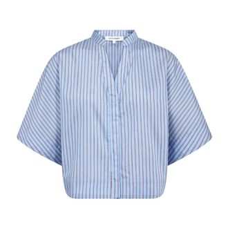 Co'Couture Femme, Blouses et Chemises, Bleu, Taille: 42 FR Chemises