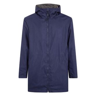 Aspesi Homme, Manteaux, Bleu, Taille: L Superdop Reversible Jacket