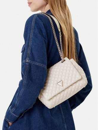 Guess Handtasche Everlee HWQG86 79210 Wei&szlig;