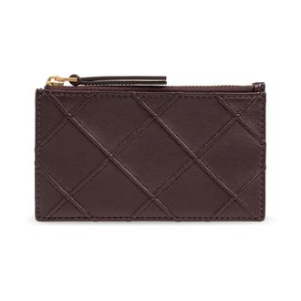 Tory Burch Fleming Soft Zip Kartenetui - - Accessories - Damen - Rot - ONE SIZE
