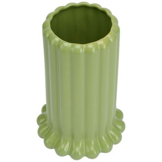 DESIGN LETTERS Tabellarisch Vase Gro&szlig; 24 CM | Vasen f&uuml;r Dekor, Deko Wohnzimmer, Tischdeko, Vintage Deko, Deko Aesthetic, Wohnzimmer Deko Modern | Porzellan Blumenvas