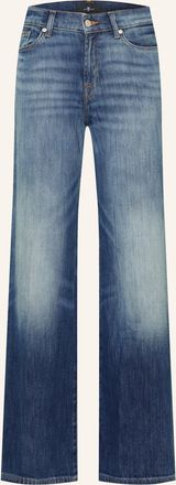 7 For All Mankind Wide Leg Jeans Lotta blau