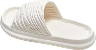 Generico Chaussons d&eacute;t&eacute; pour femme avec chaussons d&eacute;t&eacute; ferm&eacute;s pour enfant d&eacute;t&eacute; 34, Blanc, 41 EU