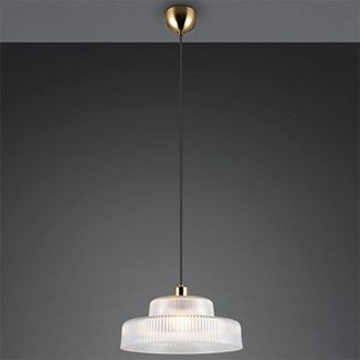 Bo&icirc;te &agrave; Design Lampe pendante classique Abella Verre transparent - R36761052