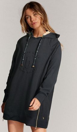 Ted Baker Kapuzensweatshirt B By Ted Baker langes Hoodie mit Baumwollanteil (1-tlg)