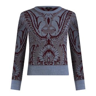 Etro Rundhals-Strickware - - Knitwear - Damen - Mehrfarbig - S