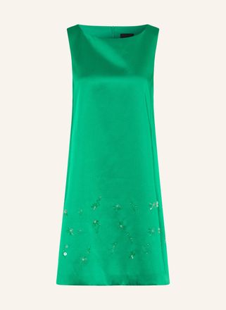 Marc Cain Kleid Mit Pailletten Und Schmucksteinen gruen