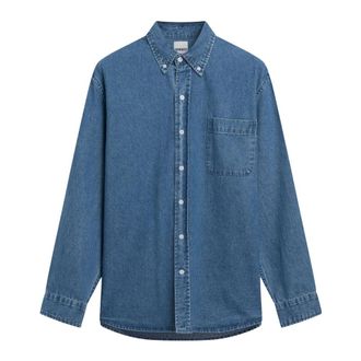 Sebago Chanbray Hemd - - Shirts - Herren - Blau - 3XL