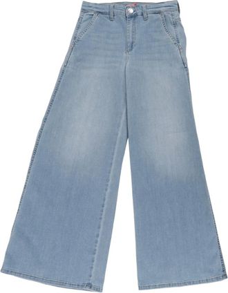 Liu Jo Femme, Jeans, Bleu, Taille: 36 FR Wide Jeans