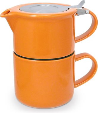 Forlife Tea for One mit Teesieb, 400 ml, Karotte