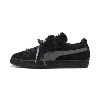 Puma Sneakers Suede Bloom Femme, Chaussures, Noir, 35.5