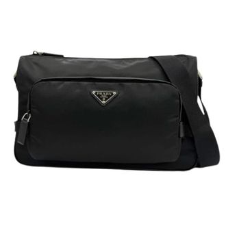 Prada Pre-owned Nylon Shoulder Bag - - Pre-owned - Herren - Schwarzk - ONE SIZE