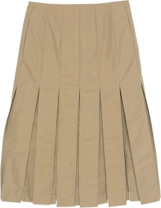 Simone Rocha Rock mit Schlitzen - Nude