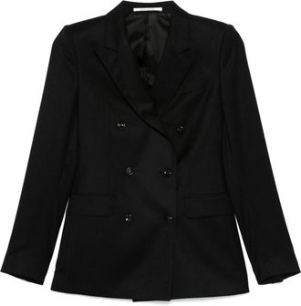 Tagliatore Doppelreihiger Blazer - Schwarz