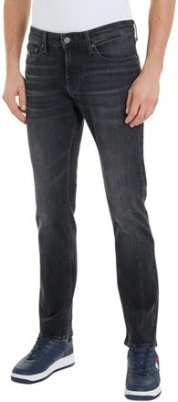 Tommy Jeans Herren Jeans Hose Scanton Slim Fit, Blau (Denim Black), 28W/36L