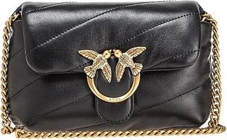 Pinko Schaf Nappa Baby Puff Liebe - - Bags - Damen - Schwarzk - ONE SIZE