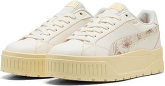 Puma Femme Karmen II Crafted Flowers Basket, Warm White-Almost Apricot, 40 EU