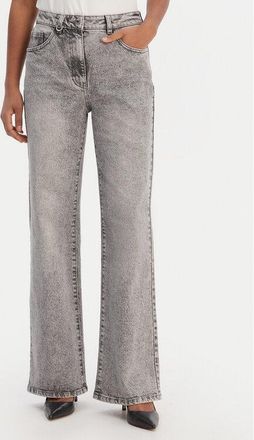 Morgan Jeans 261-PIGRIM Grau Wide Leg