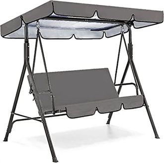 Generic Hollywoodschaukel Dachbezug, Sonnendach Für Hollywoodschaukeln, Gartenschaukel Sonnendach Für Garten-Schaukel,B,140 * 120 * 15cm