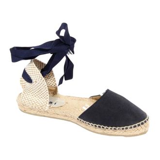 Maneb&igrave; Valencian Wildleder Sandale Dunkelblau - - Shoes - Damen - Blau - 35 EU