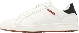 British Knights Herren Axton Sneaker, Weiss/SCHWARZ, 43 EU