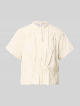 Jake*s Casual Boxy Fit Kurzarmbluse aus reiner Baumwolle
