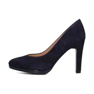 Peter Kaiser Blaue Wildlederabs&auml;tze 72445 - - Shoes - Damen - Blau - 40 1/2 EU