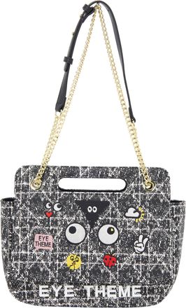 Mymo Umh&auml;ngetasche Umh&auml;ngetasche Frauen Schwarzer Denim